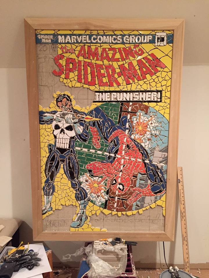 WIN Tile Mosaic Spider-Man #789 Variant - Trending Pop Culture