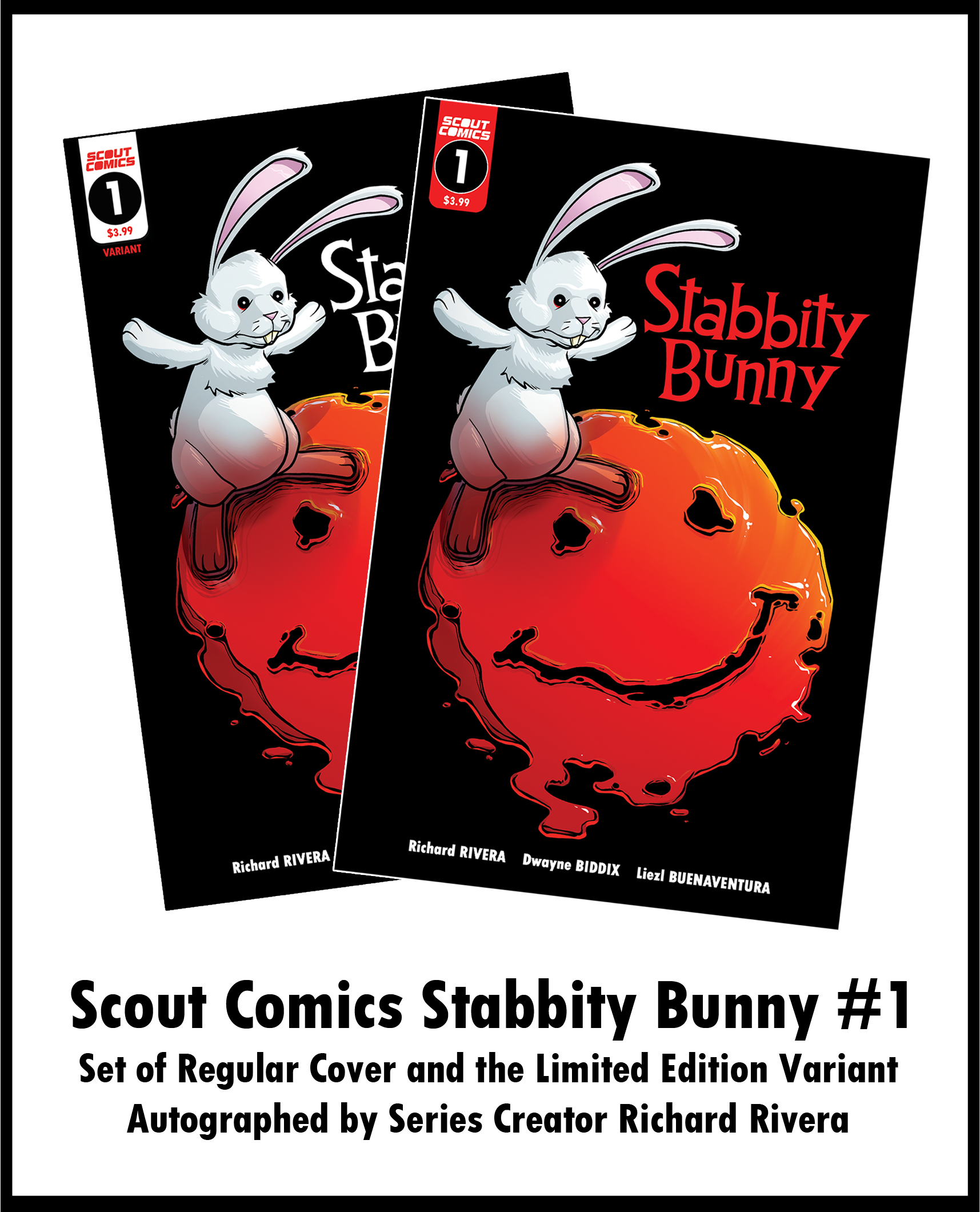 WIN Stabbity Bunny #1 Variant & Reg - Trending Pop Culture