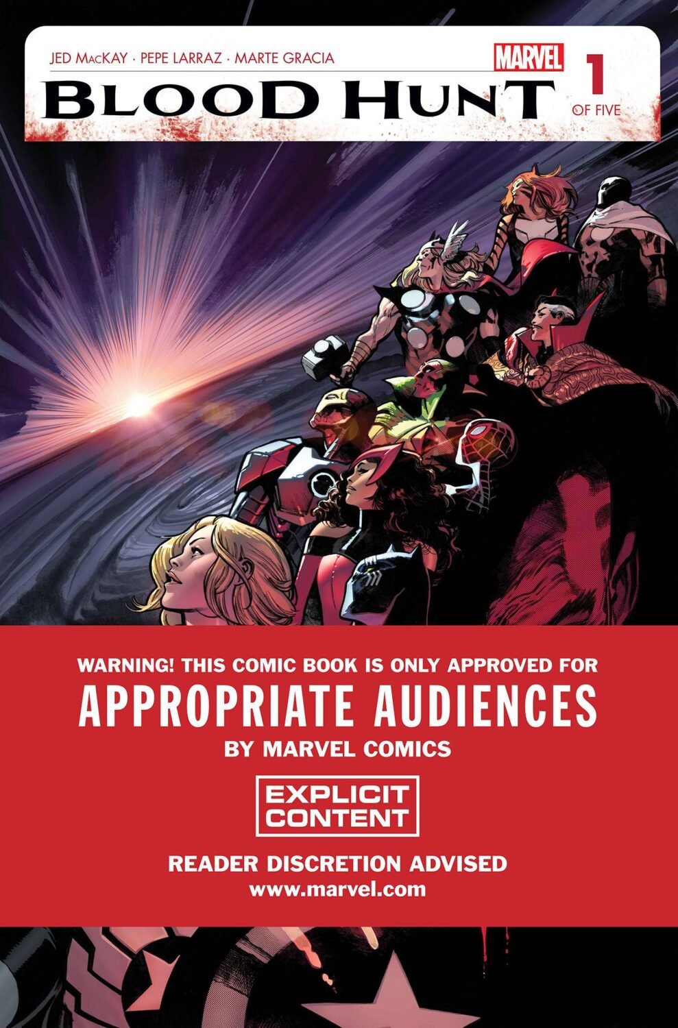 Comic Book Spotlight: Blood Hunt #1 – History Making For Marvel Comics ...