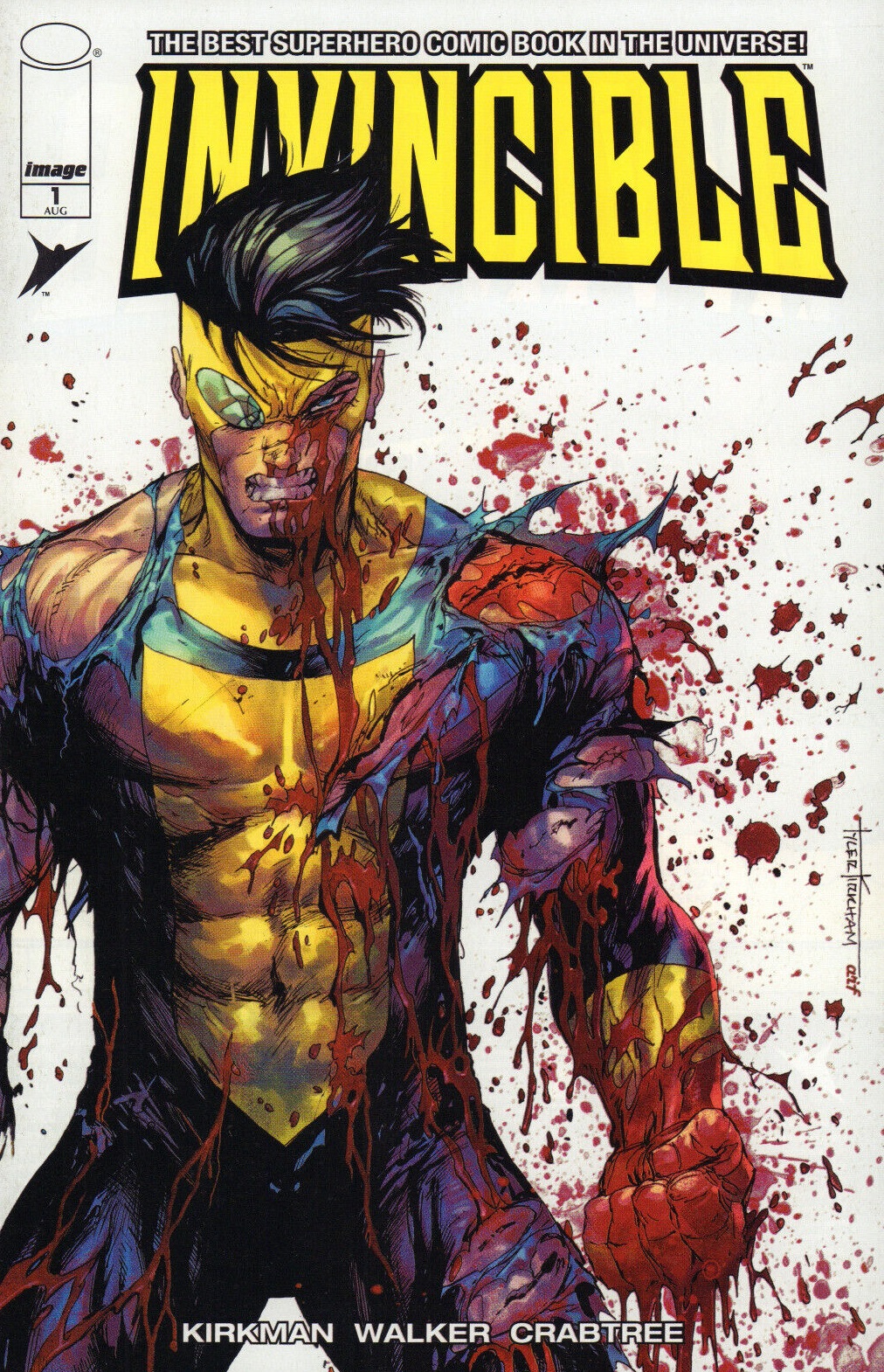 Invincible #1 NYCC 2021 exclusive Tyler Kirkham cover - Trending Pop ...